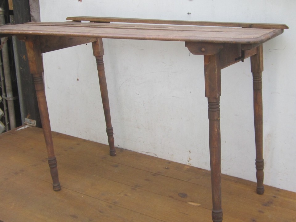 ANTIQUE "SIMPLICITY" FOLDING SEWING MEASURING TABLE Vintage Décor ...