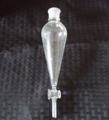 Pyrex Glass 125mL Squibb Separatory Funnel only, #22 Neck, Damaged ...