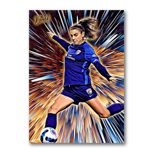 Alex Morgan Xplosive Sketch Card Limited 03/10 Dr. Dunk Signed Art | eBay