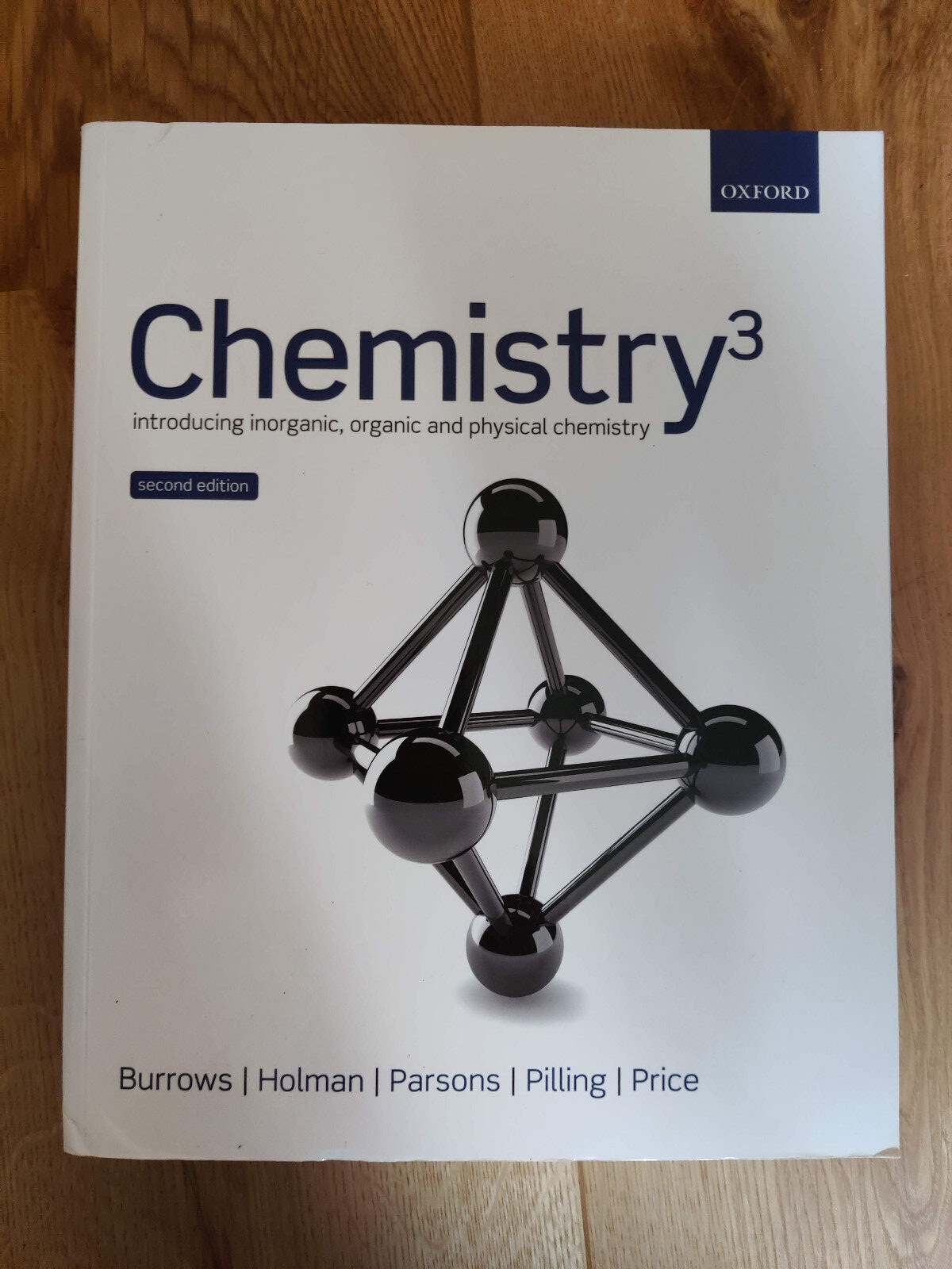 Chemistry3: Introducing inorganic, organic and physical chemistry by ...