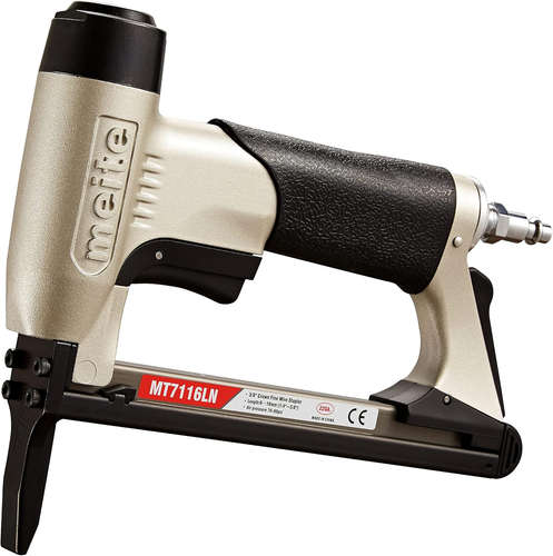 meite MT7116LN Pneumatic Upholstery Stapler Long Nose Air Staple Gun 22 ...