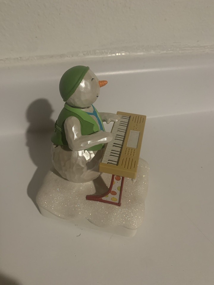 2011 Hallmark Snowman Wireless Jazz Band Keyboard Ken Christmas ...