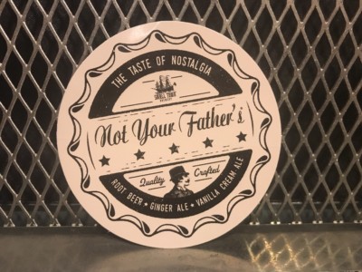 NOT YOUR FATHER'S PBR ~ Root Beer Ginger Ale Vanilla Cream Ale ~ Sign ...
