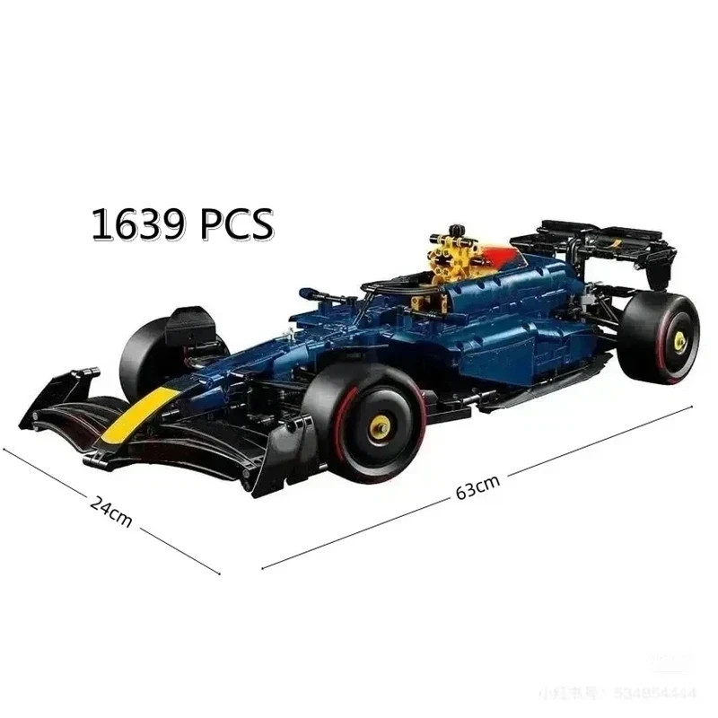 NEW 42206 MOC Oracle Red Bull Racing RB20 F1 Car Building Blocks ...