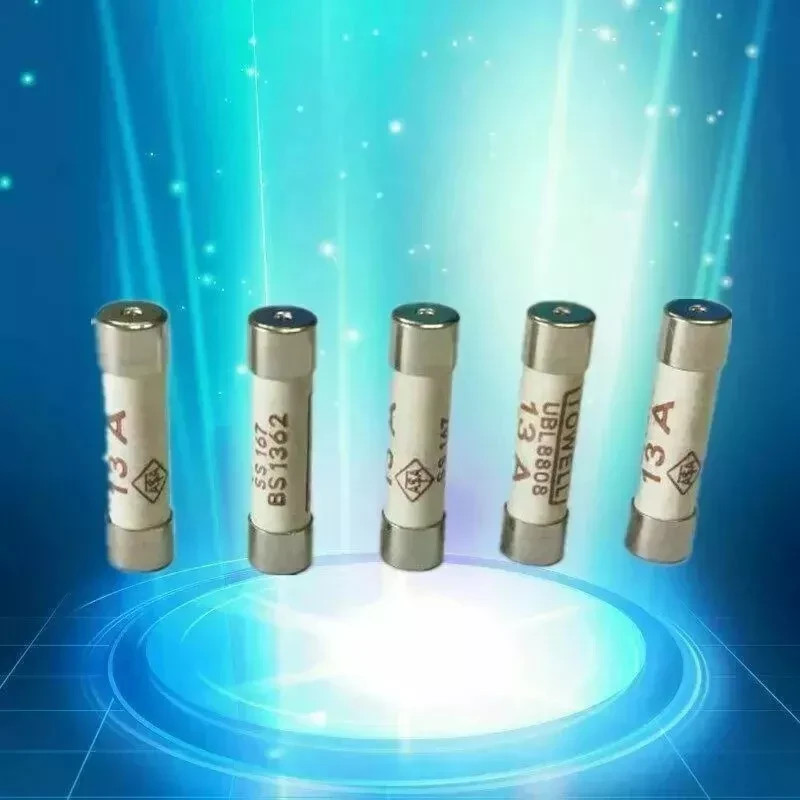 13 AMP Domestic 240V Household Mains Plug Fuse Electrical Cartridge ...