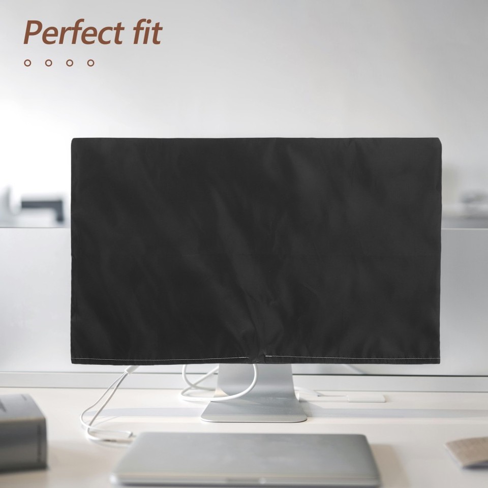 Protective Monitor Dust Cover Desktop Computer Accessory for Lcd Screen ...