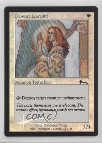 Devout Harpist Foil Magic: Urza's Legacy #6 1999 | eBay