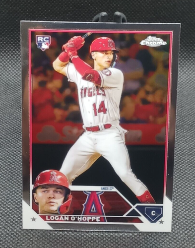 2023 Topps Chrome - Logan O'Hoppe RC #188 Los Angeles Angels | eBay