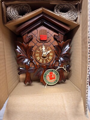 Original Black Forest Cuckoo Clock Hubert Herr New In Box | eBay