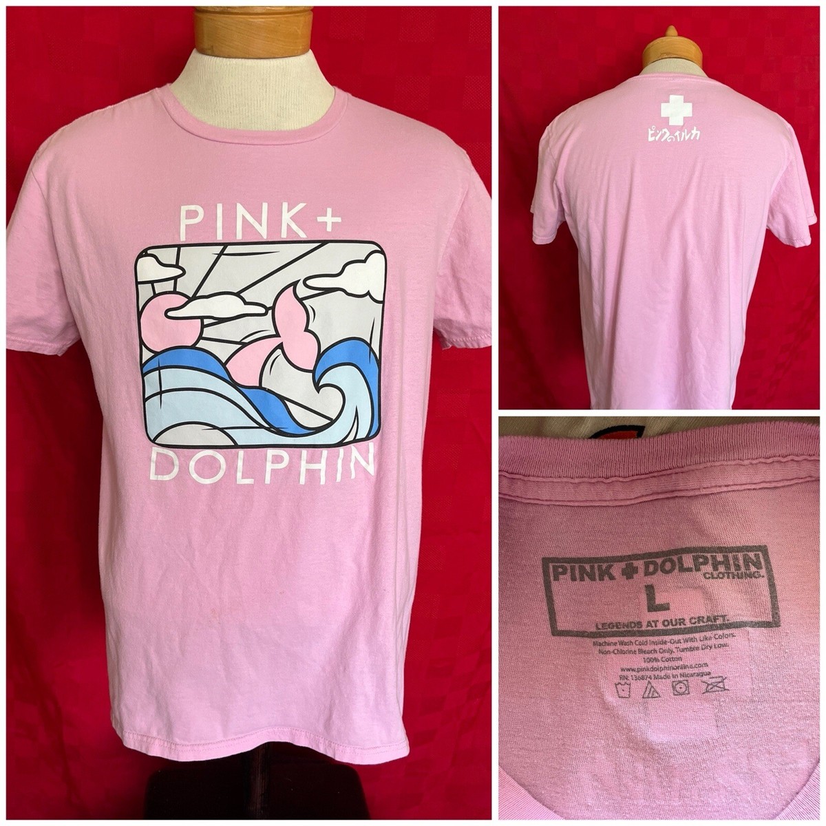 Pink Dolphin Clothing Pink Dolphin Spotlight Tee Mint | Lifestyle