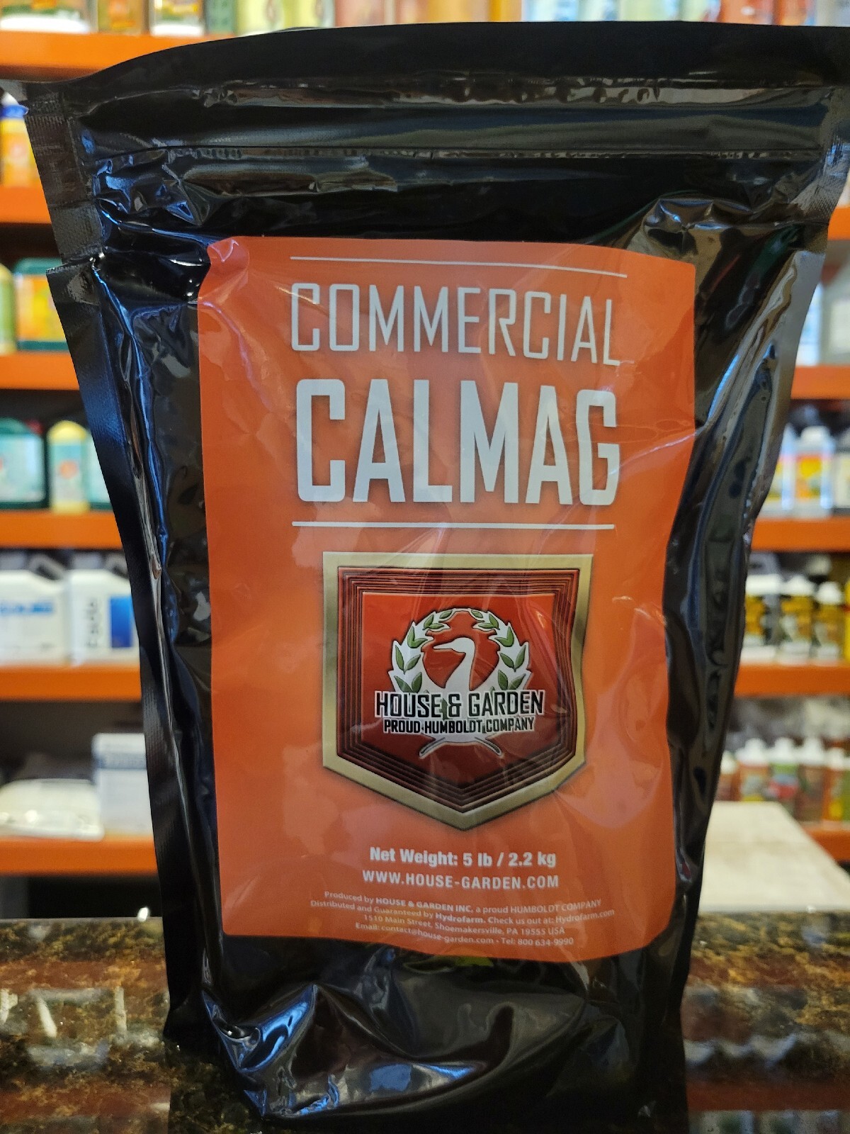 House & Garden Plant Nutrients 5 Lbs Commercial CalMag Soluble Powder ...