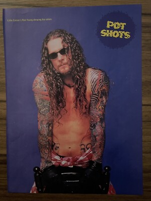 Vintage Little Caesar Ron Young Magazine Pinup Clipping | eBay