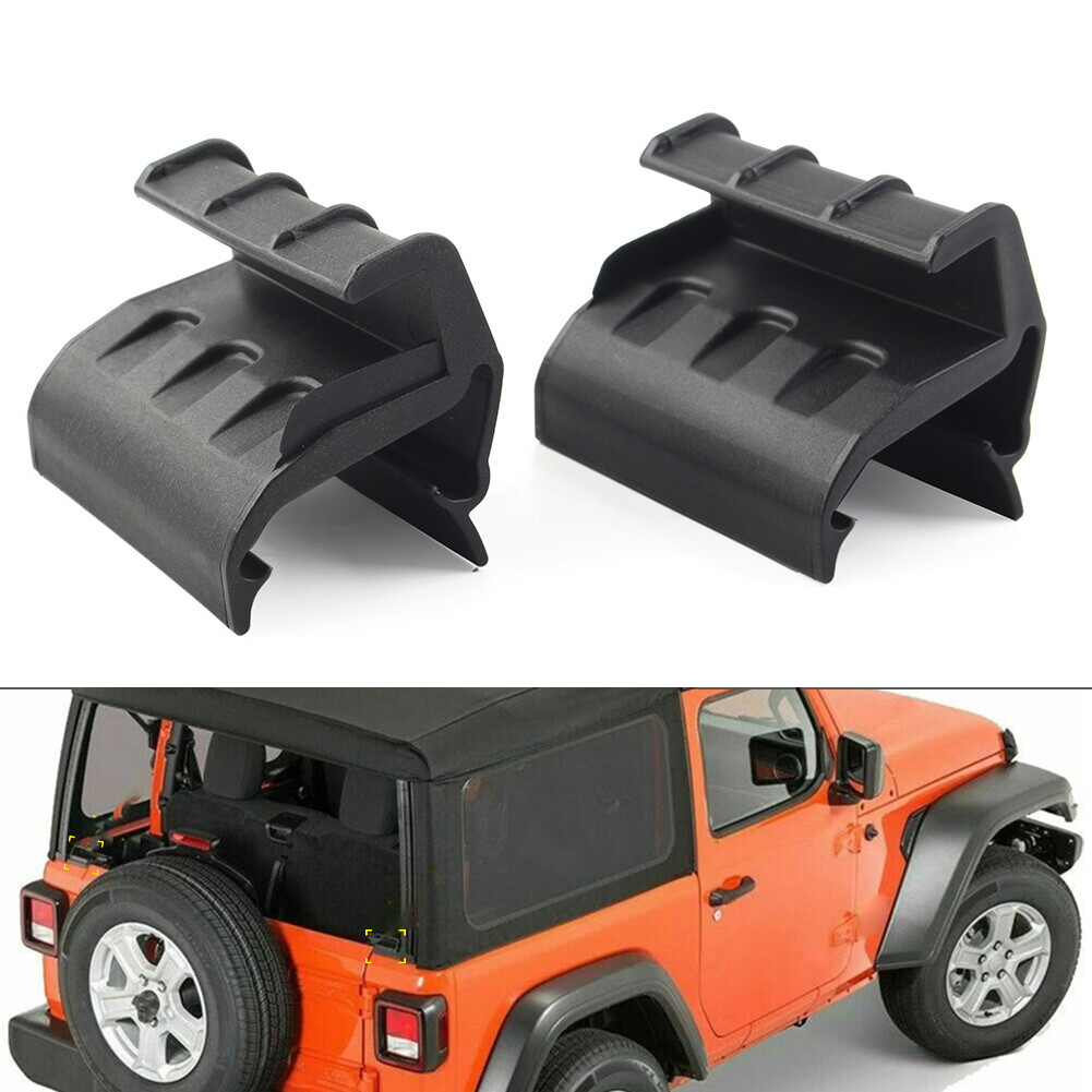 2 x Top Rear Window Soft Retaining Clips 55395760AE Fit for Jeep ...