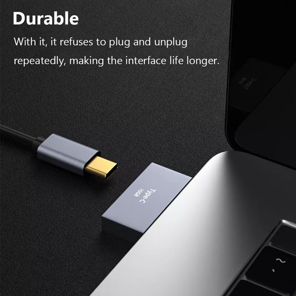 Usb C Stecker Auf Dual Usb C Buchse Datenübertragung Typ-C Splitter Pd ...