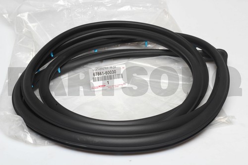 6786160030 Genuine Toyota WEATHERSTRIP, FRONT DOOR, RH 67861-60030 | eBay