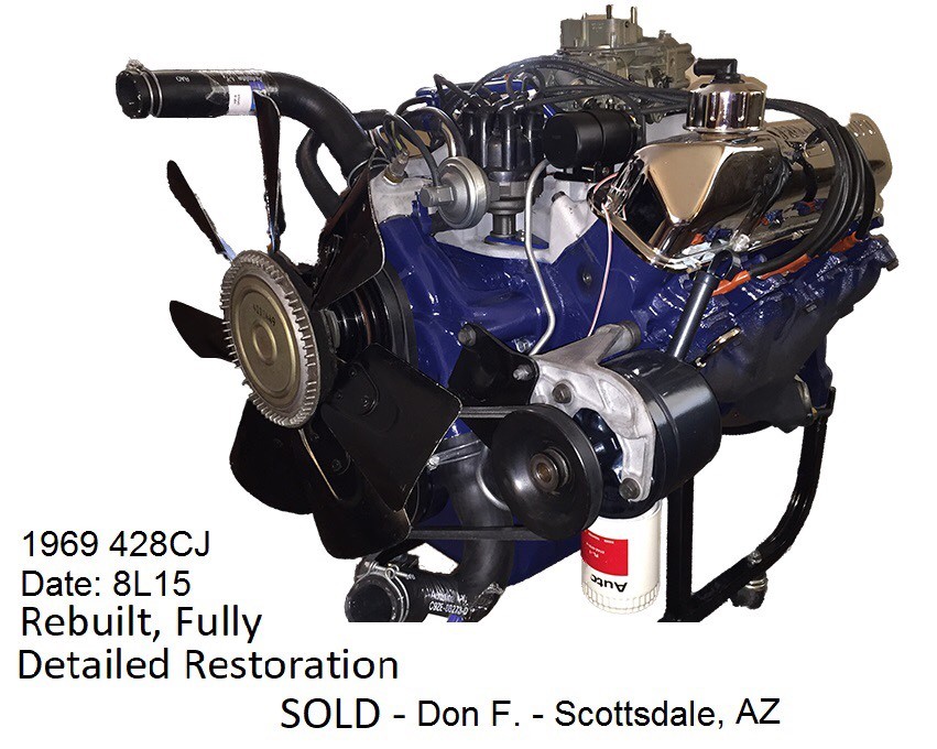 Ford 428CJ Cobra Jet Engine - Complete | eBay