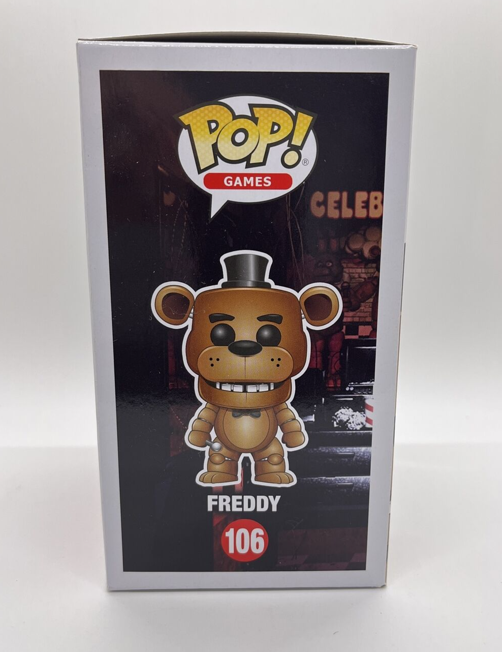 Funko POP Five Nights at Freddys Flocked Freddy 106 FNAF Barnes Noble ...