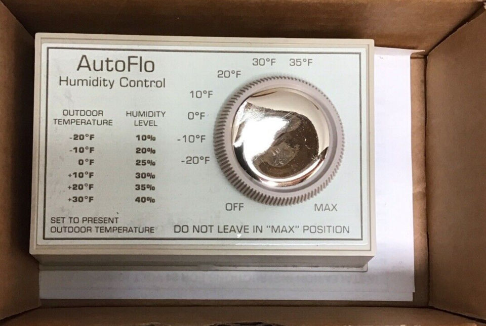 AutoFlo 200P Drum Power Whole House Bypass Style Humidifier w/ Controls ...