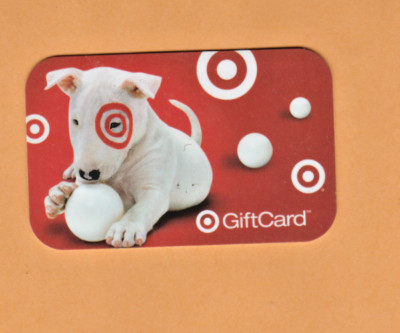 Collectible 2006 Target Gift Card - Dog Playing with Ball - No Cash ...