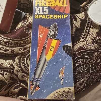 Ultra Rare Vintage Fireball XL5 Rocket Toy | eBay