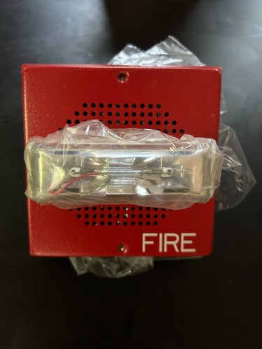 Wheelock E70-24MCW Fire Alarm Speaker/Strobe Wall Red 24 VDC 109022 | eBay