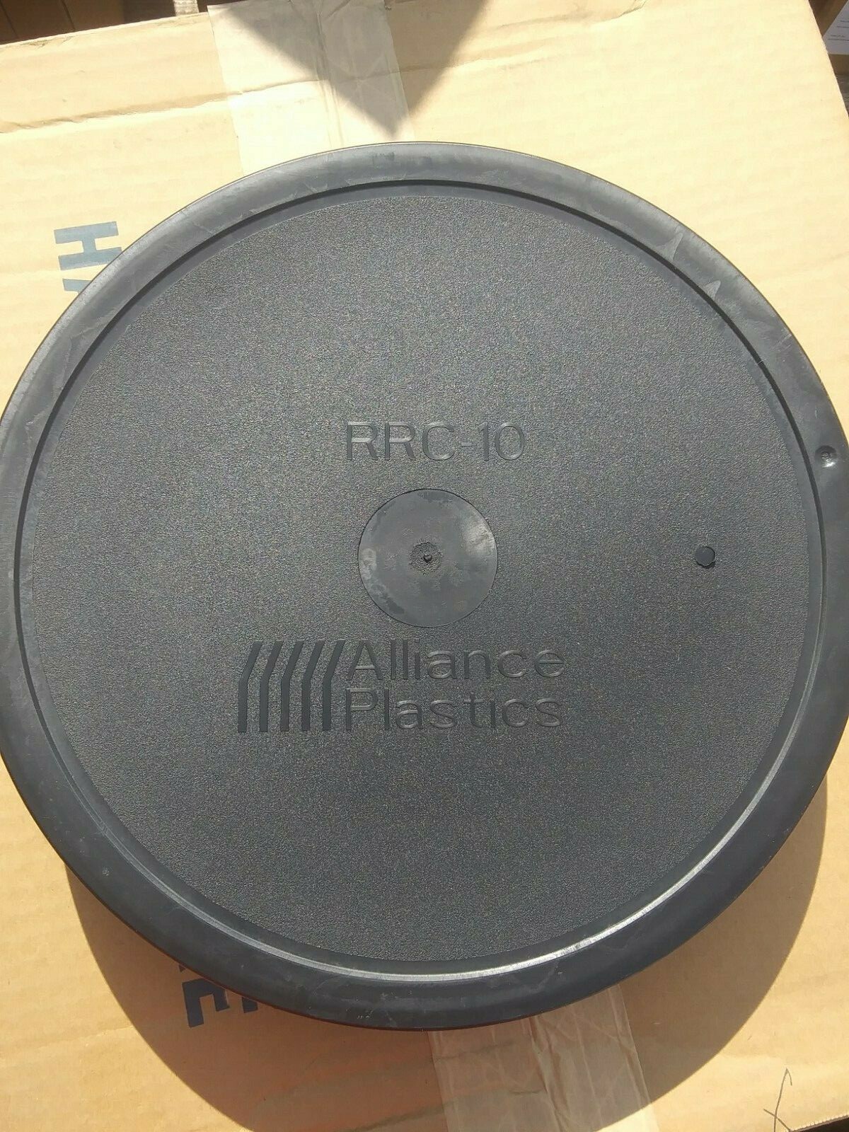 ALLIANCE PLASTICS CLOSED END PIPE CAP RRC-6, -8, -10, -12, NPT, LDPE ...