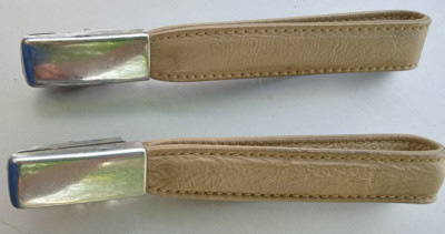 1998-2001 Jaguar XJ8 Vanden Plas REAR PASSENGER ASSIST STRAPS grip ...