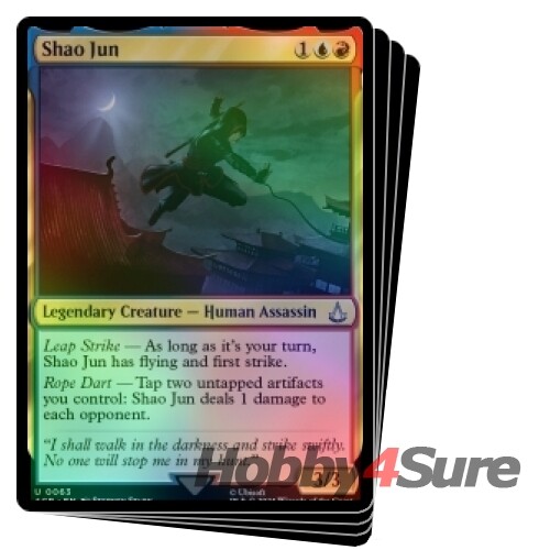 Foil Shao Jun X4 M/NM Magic MTG Universes Beyond: Assassin's Creed | eBay