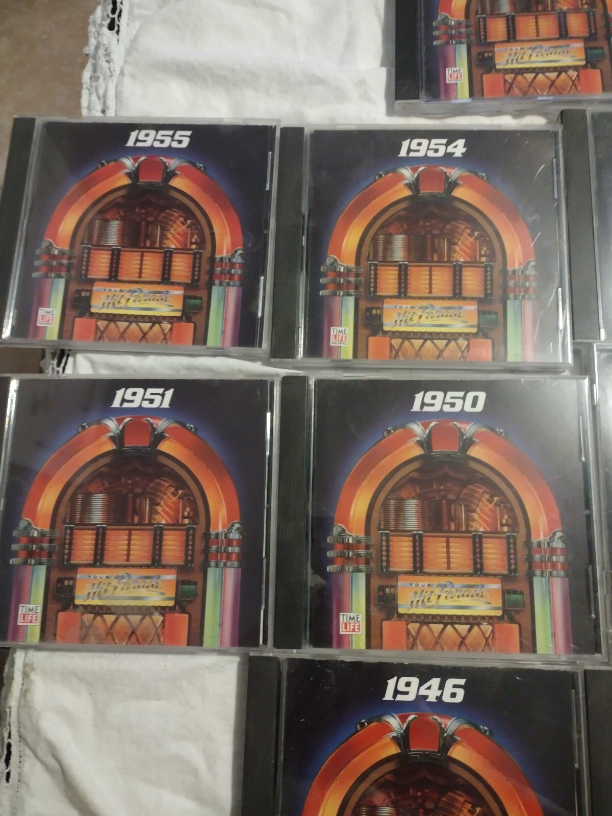 Time-Life Your hit parade Lot Of 11 CDs 1945-1947 & 1949-1955 + The 50s ...