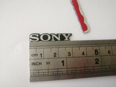 4pcs Replacement Sony Badge Emblem Logo Aluminun Car Speaker ...