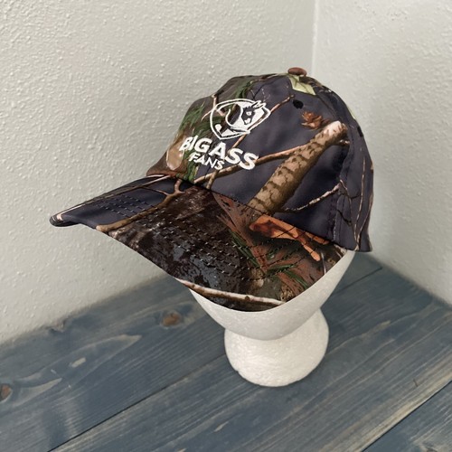 Big Ass Fans Camo Hunting Embroidered Donkey Logo Adjustable Baseball ...