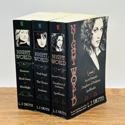 Night World COMPLETE Series Books 1-9 by L J Smith in 3 Books Vol 1 2 3 ...