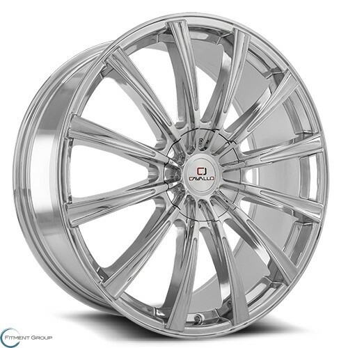 Cavallo Wheels CLV-23 8x18 Chrome Rim for sale online | eBay