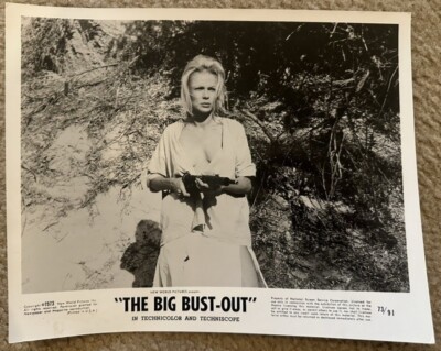 Movie Still Photograph 1973 The Big Bust Out Prison Crime Thriller Film | eBay