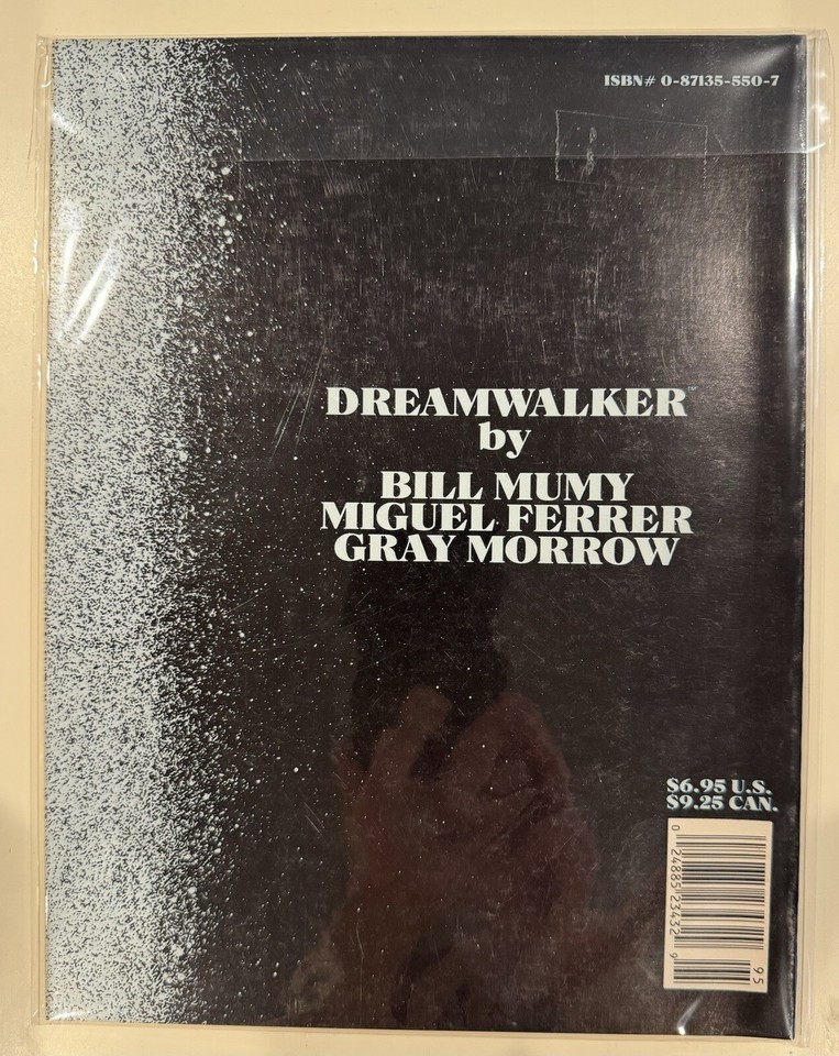The Dreamwalker Marvel Graphic Novel comic book 1989 Gray Morrow | eBay