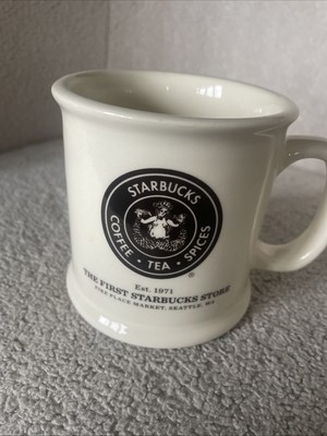 Vintage The First Starbucks Store Pikes Place Est. 1971 Coffee Mug Made ...