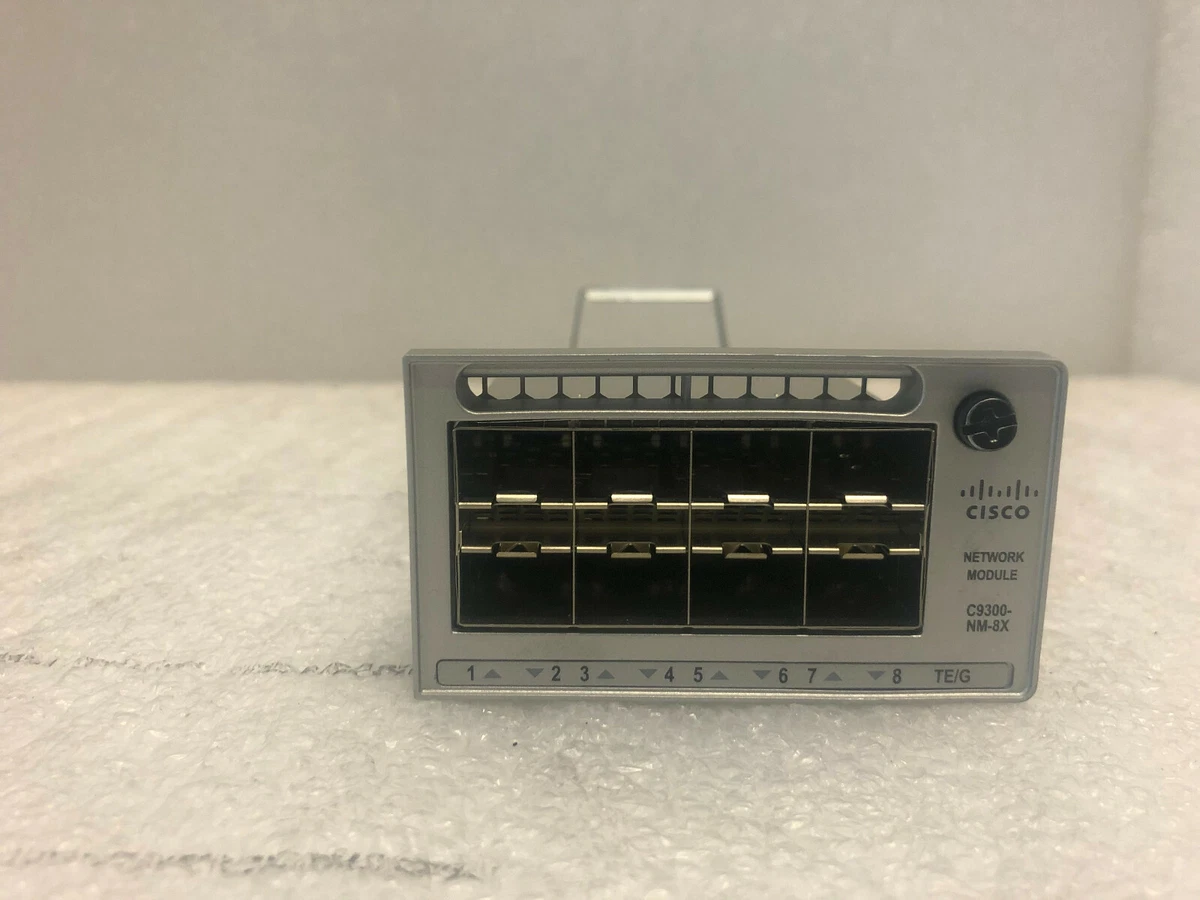 Cisco Catalyst 9300 Network Module 8x 10GbE SFP