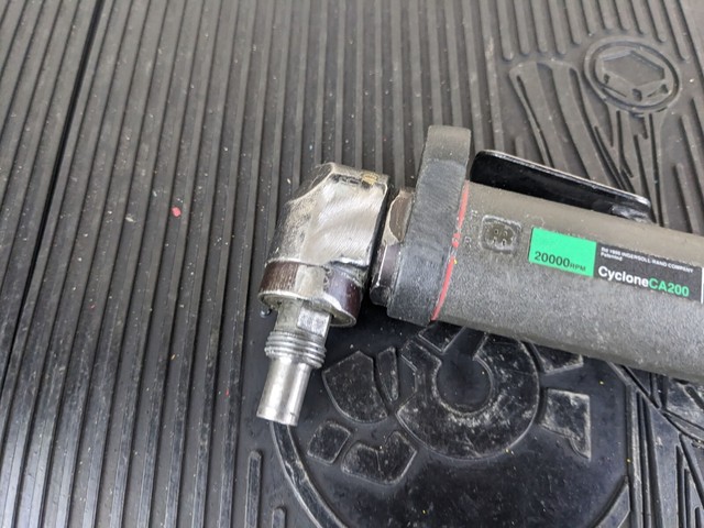 20000 RPM Ingersoll Rand Cyclone 90 Degree Grinder CA200 for sale ...