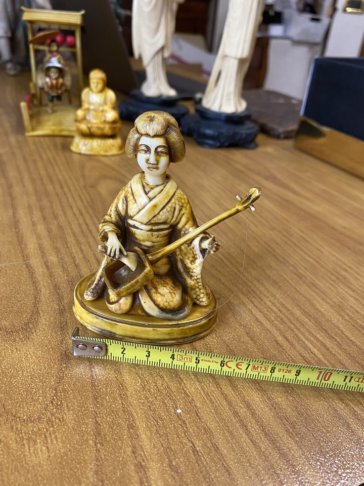 Statue Figurine Chinese Art Eastern Celluloid | eBay Australia