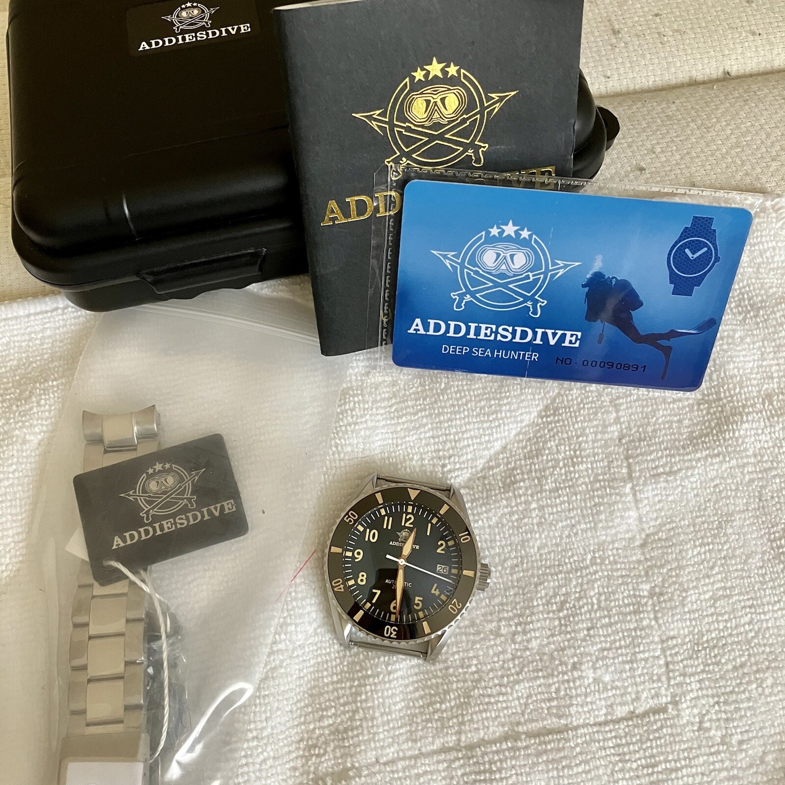 ADDIESDIVE Pilot Watch Diver MY-H9 Automatic Dive Watch | eBay