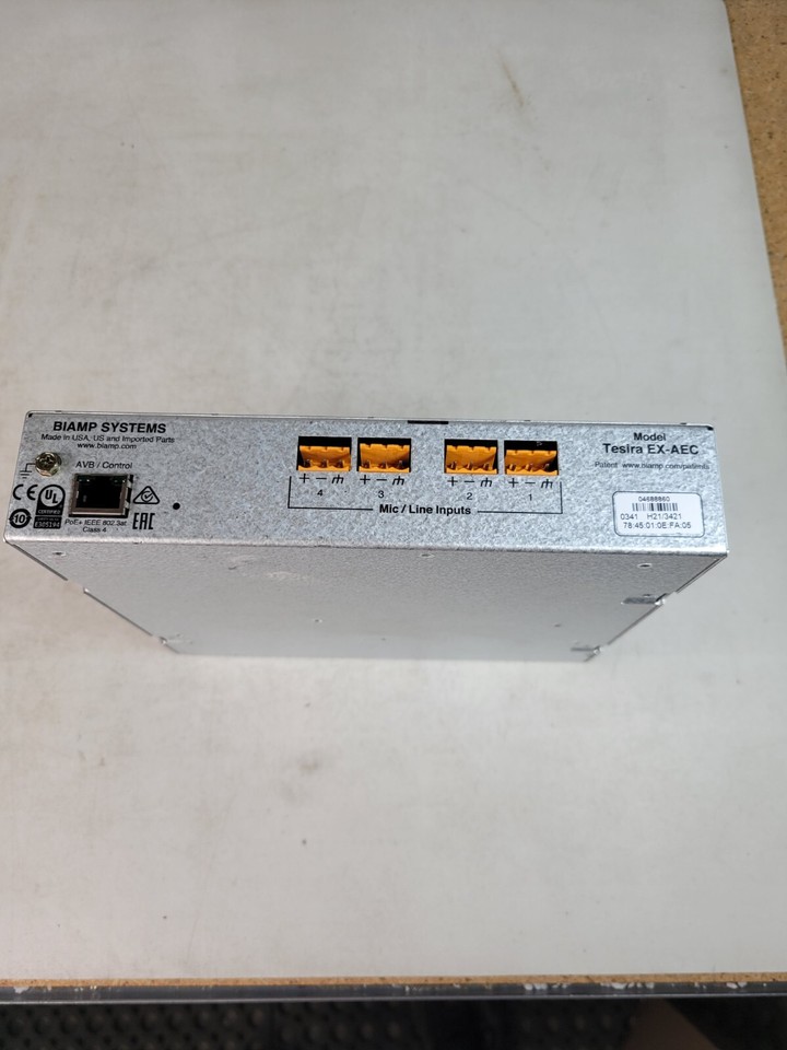 (USED) Biamp Tesira EX-AEC Controller | eBay