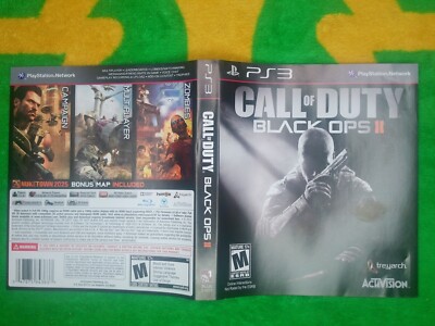 Call Of Duty: Black Ops II PS3 Cover Art Only | eBay