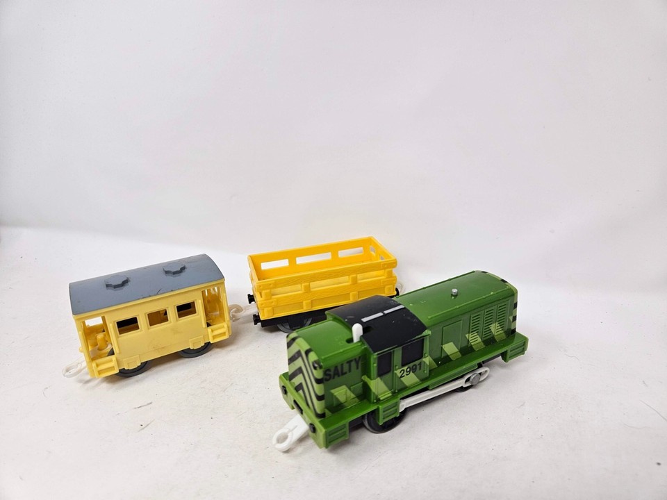Thomas & Friends Trackmaster Green Salty Truck Train Tank Engine VGUC ...