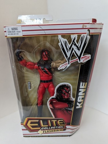 WWE Kane Flashback Elite Series 12 Wrestling Action Figure 2011 Big Red ...