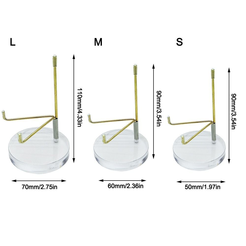 Jewelry Stand Crystal Ball Base Acrylic Relics Rocks Support Home ...