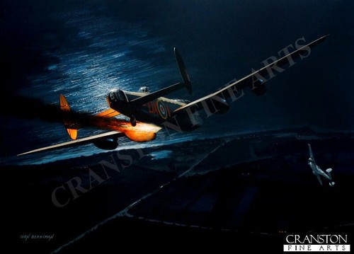 TWO ME110 night fighter Aces aviation art post cards Helmut Lent Walter ...