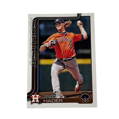 2025 Topps Baseball Card #271 Josh Hader, Houston Astros | eBay