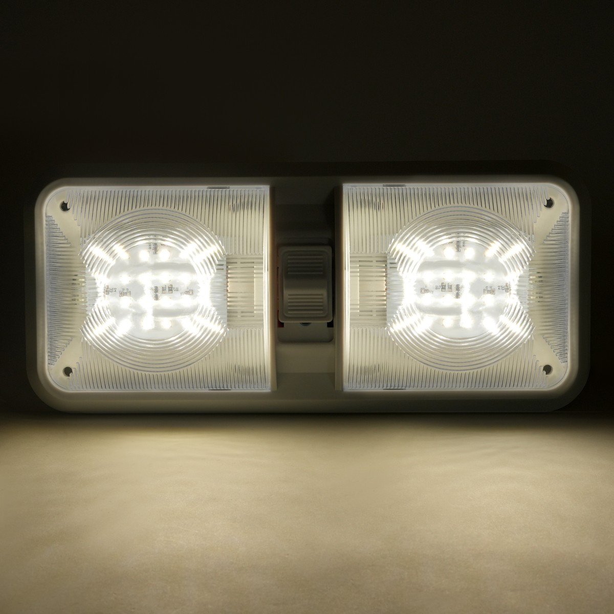 Rv Ceiling Double Dome Light Led 12 Volt Interior