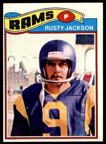1977 TOPPS Football Vintage Trading Card #42 😎 RUSTY JACKSON, Los ...
