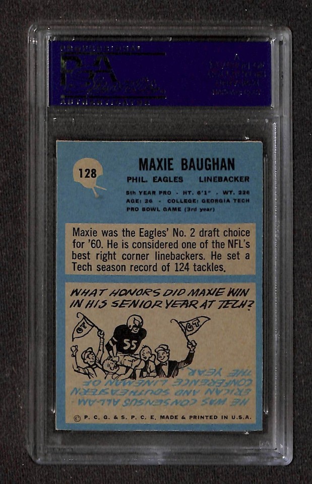 1964 PHILADELPHIA #128 MAXIE BAUGHAN PSA 8 NM-MT 23911503 | eBay